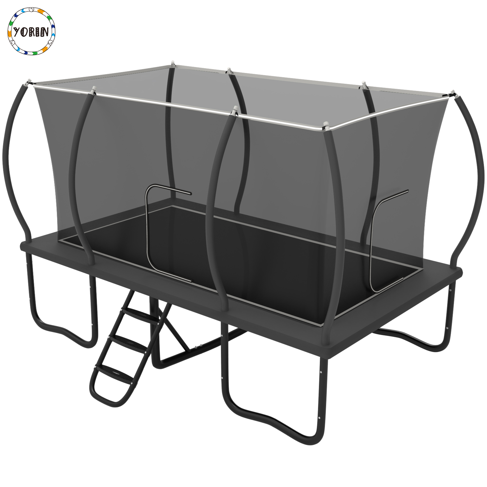 YORIN Trampoline, 8FT x 14FT Rectangular Trampoline for Kids – YORIN
